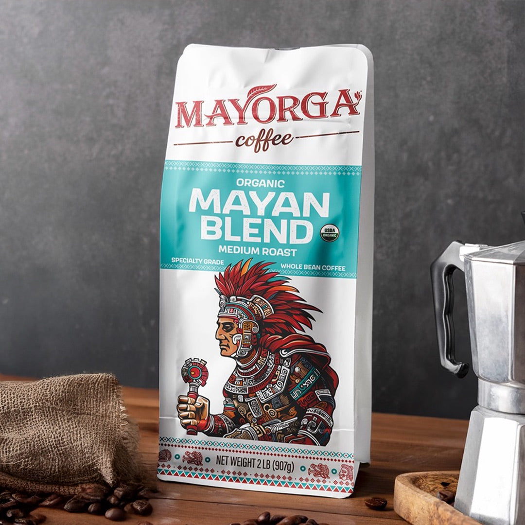 Mayorga Coffee Mayan Blend Medium Roast - Select Coffee Grind - Mayorga ...
