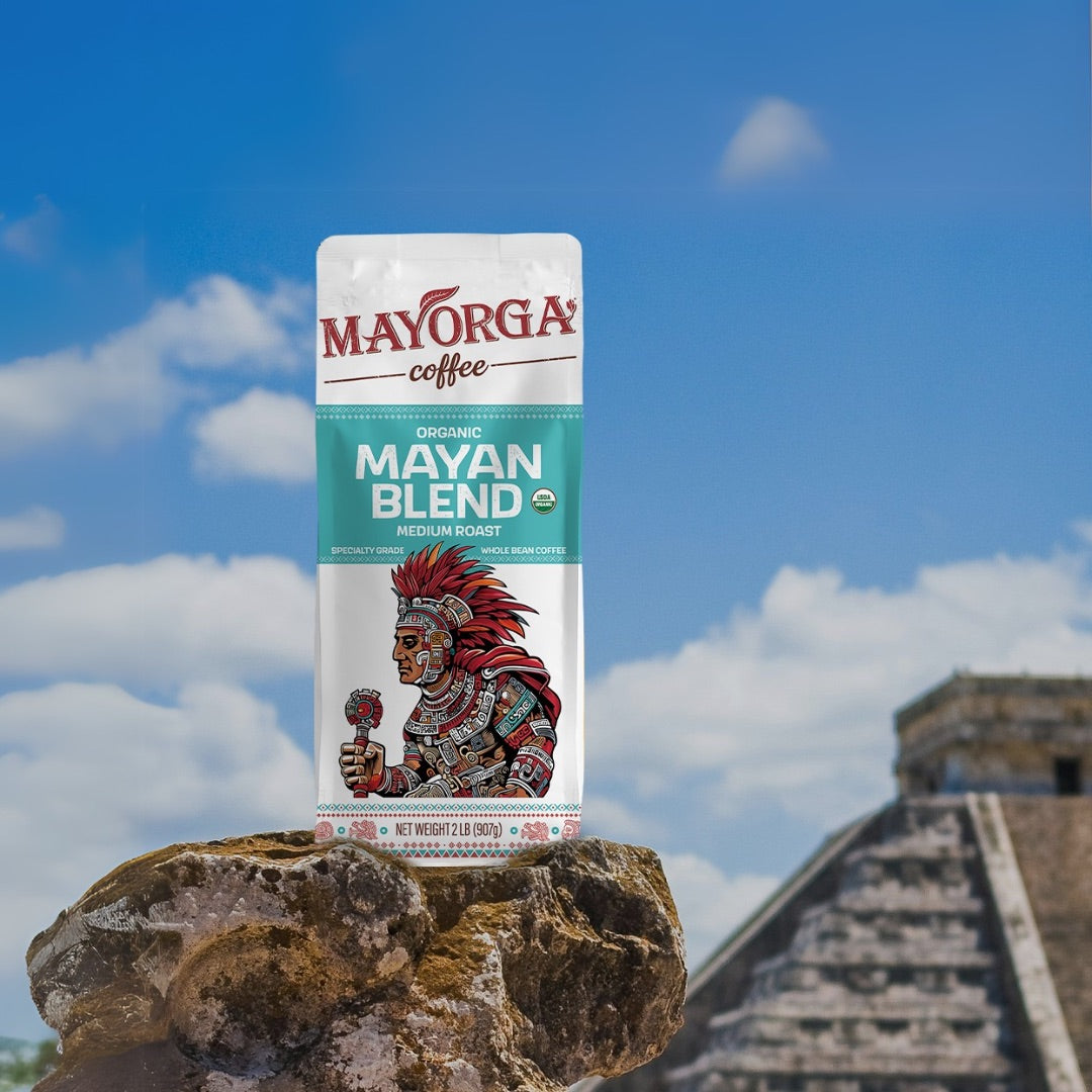 Mayorga Coffee Mayan Blend Medium Roast - Select Coffee Grind - Mayorga ...