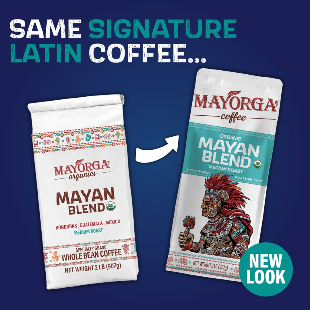 Mayorga Coffee Mayan Blend Medium Roast - Select Coffee Grind - Mayorga ...